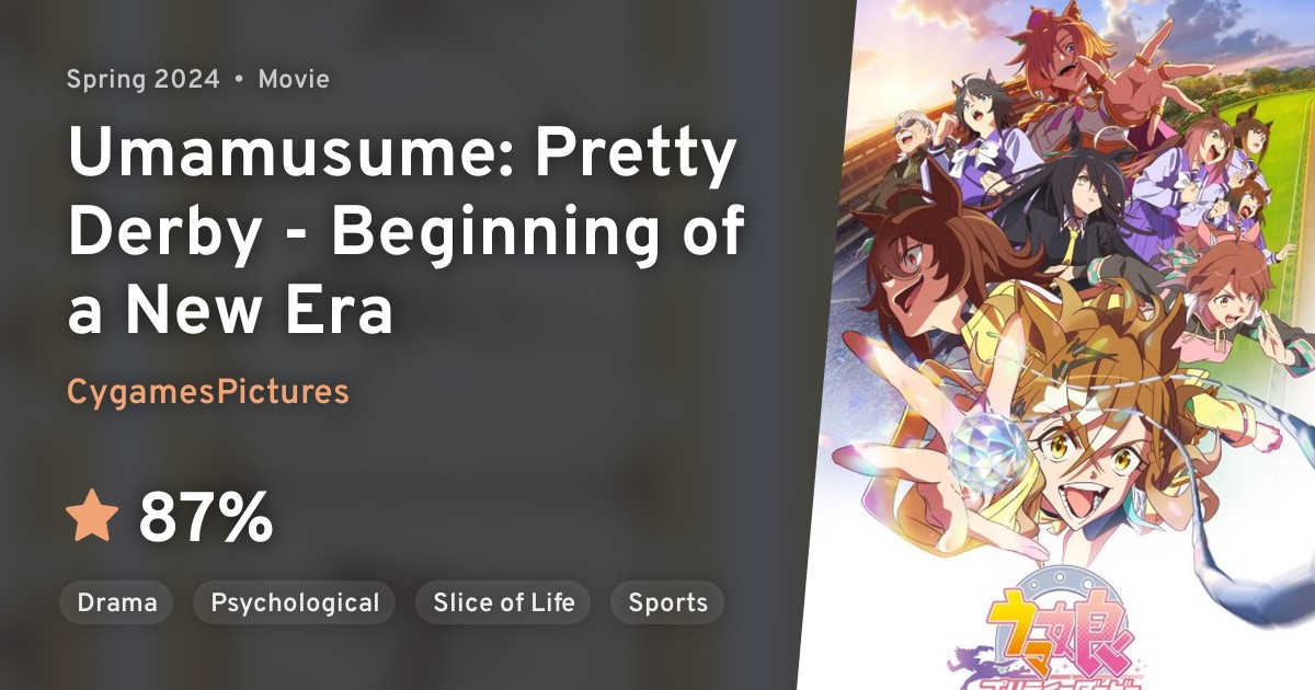 Uma Musume: Pretty Derby - Shin Jidai no Tobira · AniList
