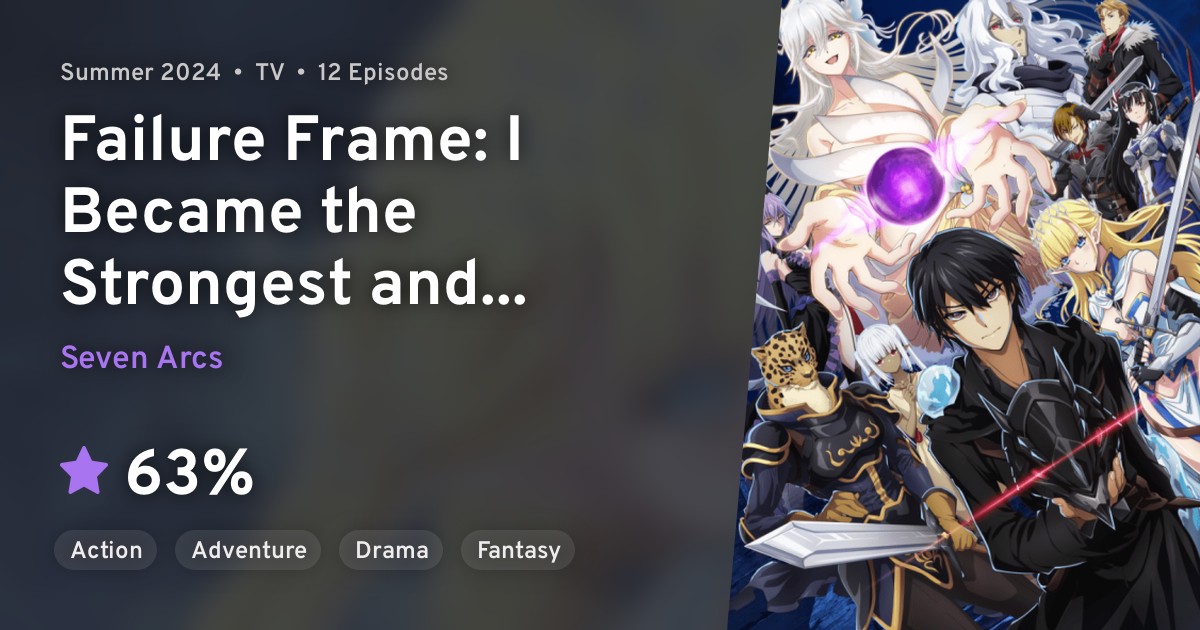 Failure Frame: I Became the Strongest and Annihilated Everything With ...