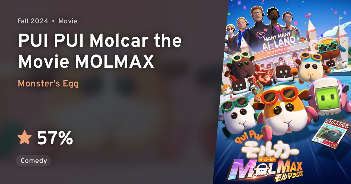 PUI PUI Molcar the Movie MOLMAX · AniList