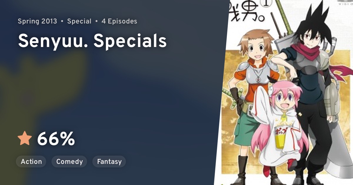 Senyuu. Specials · AniList