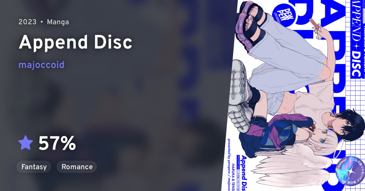 Append Disc · AniList