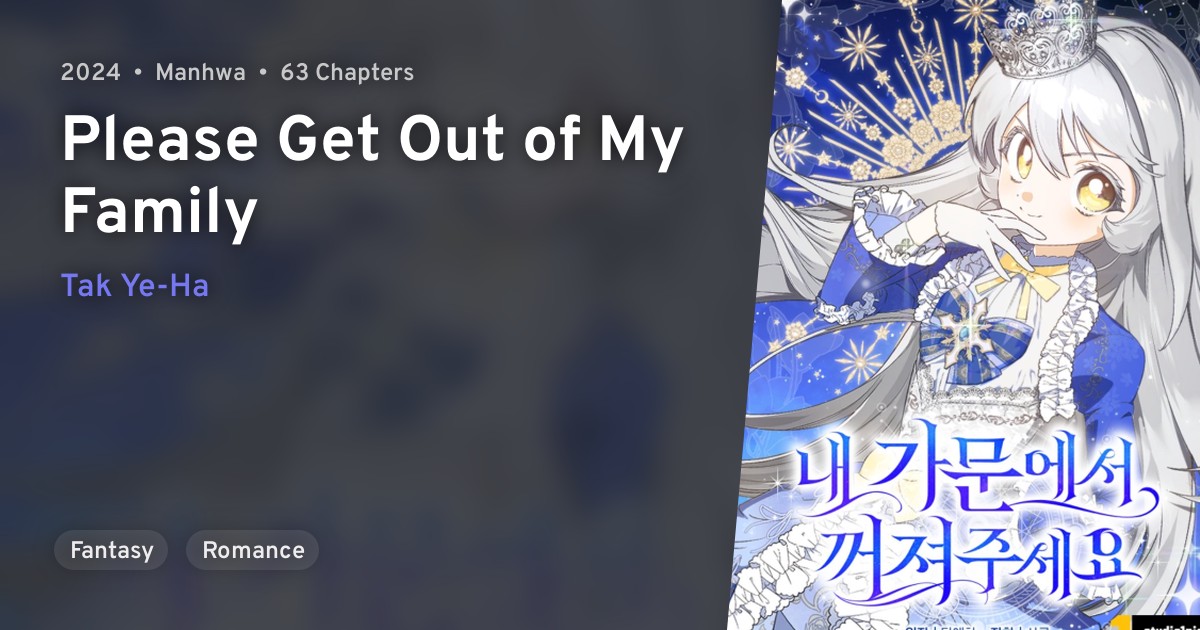 Nae Gamuneseo Kkeojyeo Juseyo (Please Get Out of My Family) · AniList