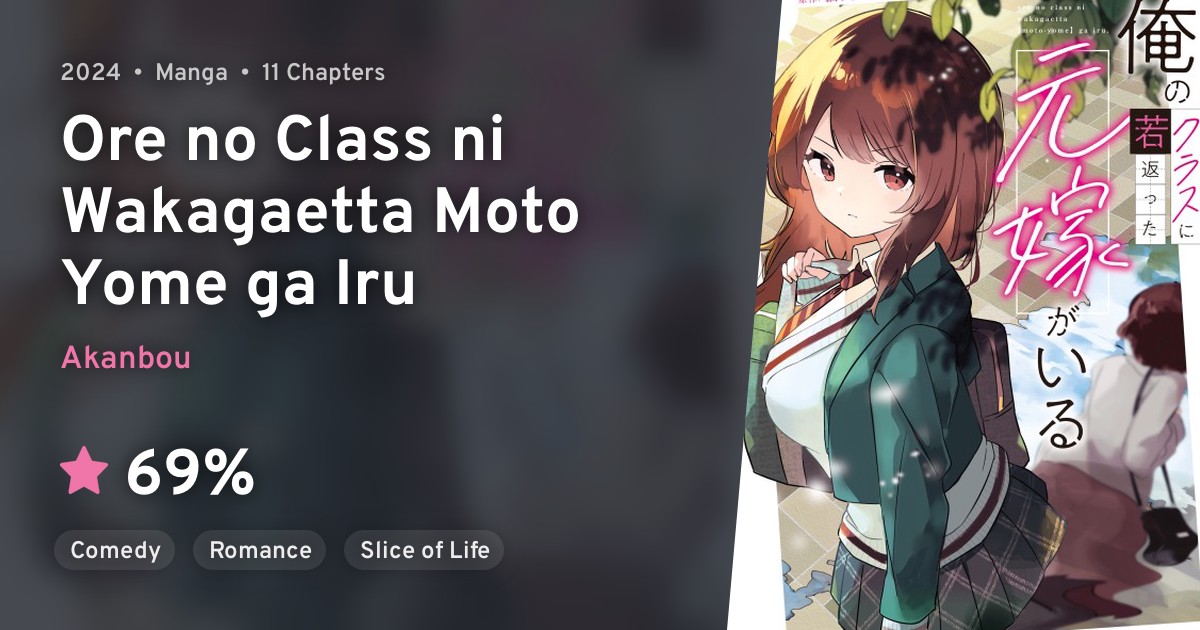Ore no Class ni Wakagaetta Moto Yome ga Iru · AniList