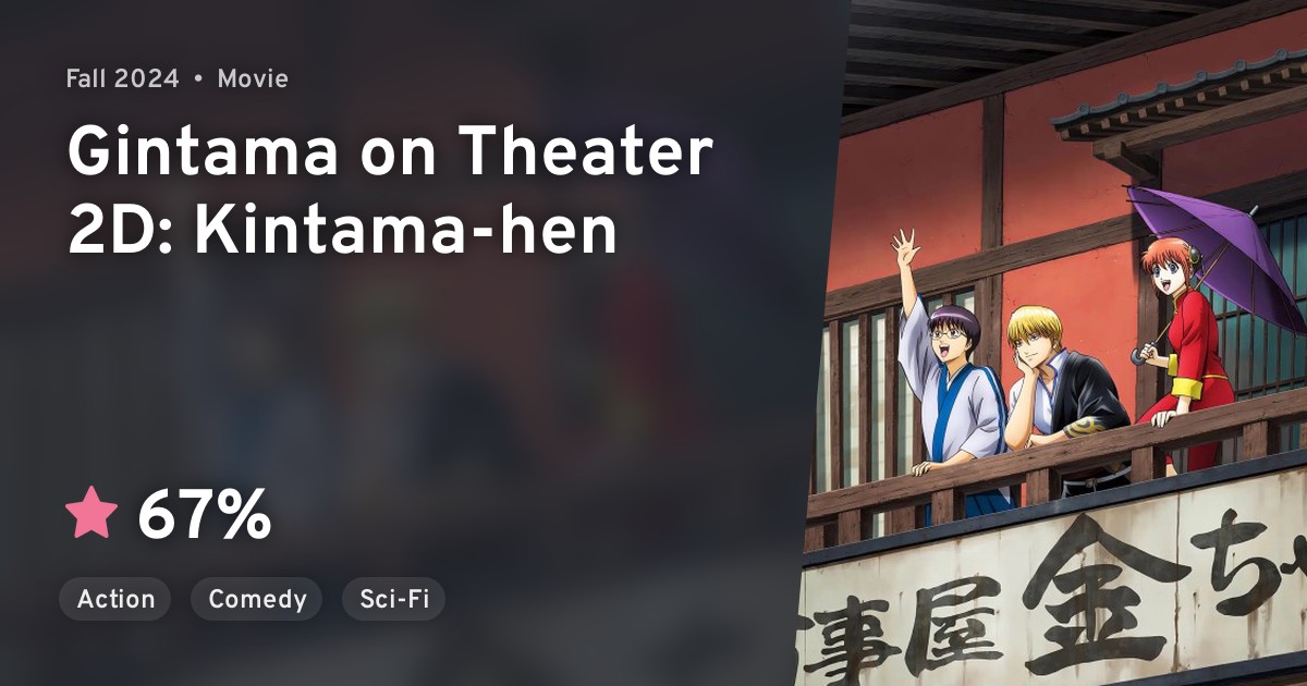 Gintama on Theater 2D: Kintama-hen · AniList