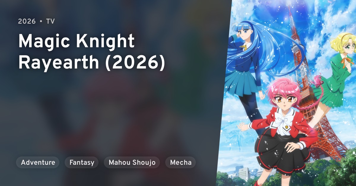 Magic Knight Rayearth (Shin Anime) · AniList