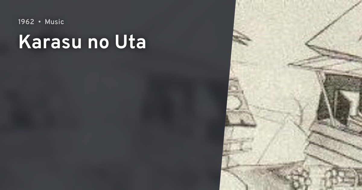 Karasu no Uta · AniList