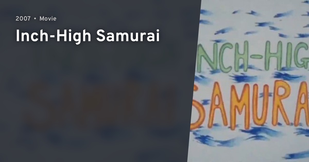 Issunboushi (Inch-High Samurai) · AniList