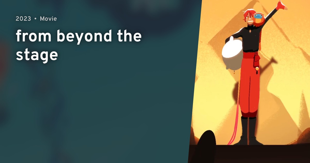 from beyond the stage · AniList