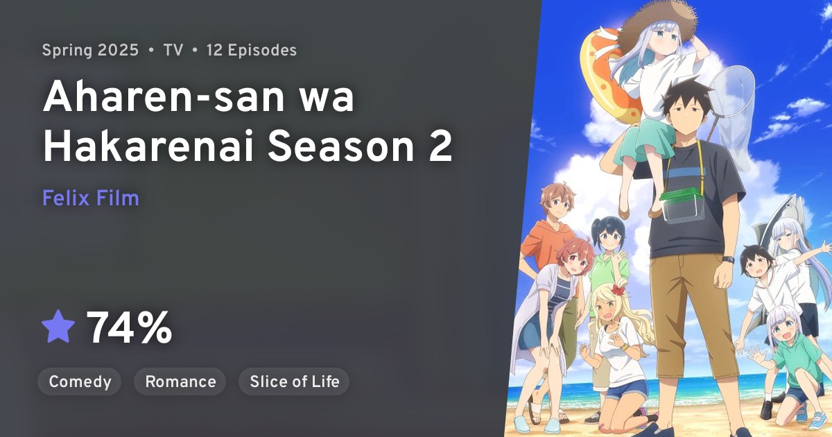 Aharen-san wa Hakarenai Season 2 · AniList