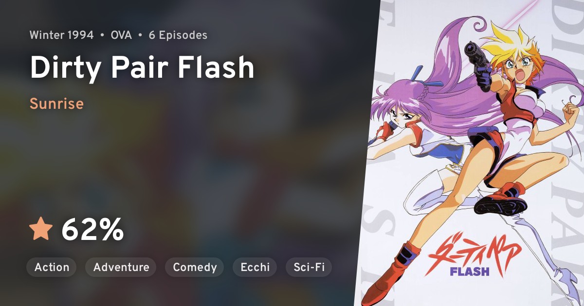 Dirty Pair FLASH (Dirty Pair Flash) · AniList