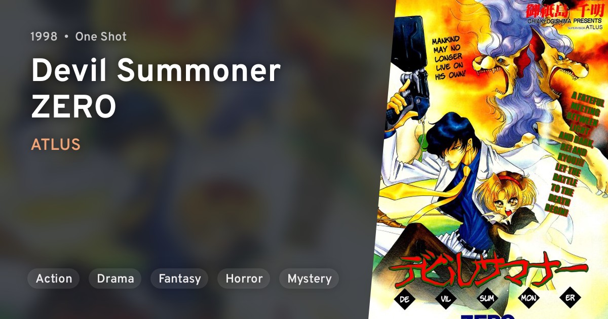 Devil Summoner ZERO · AniList