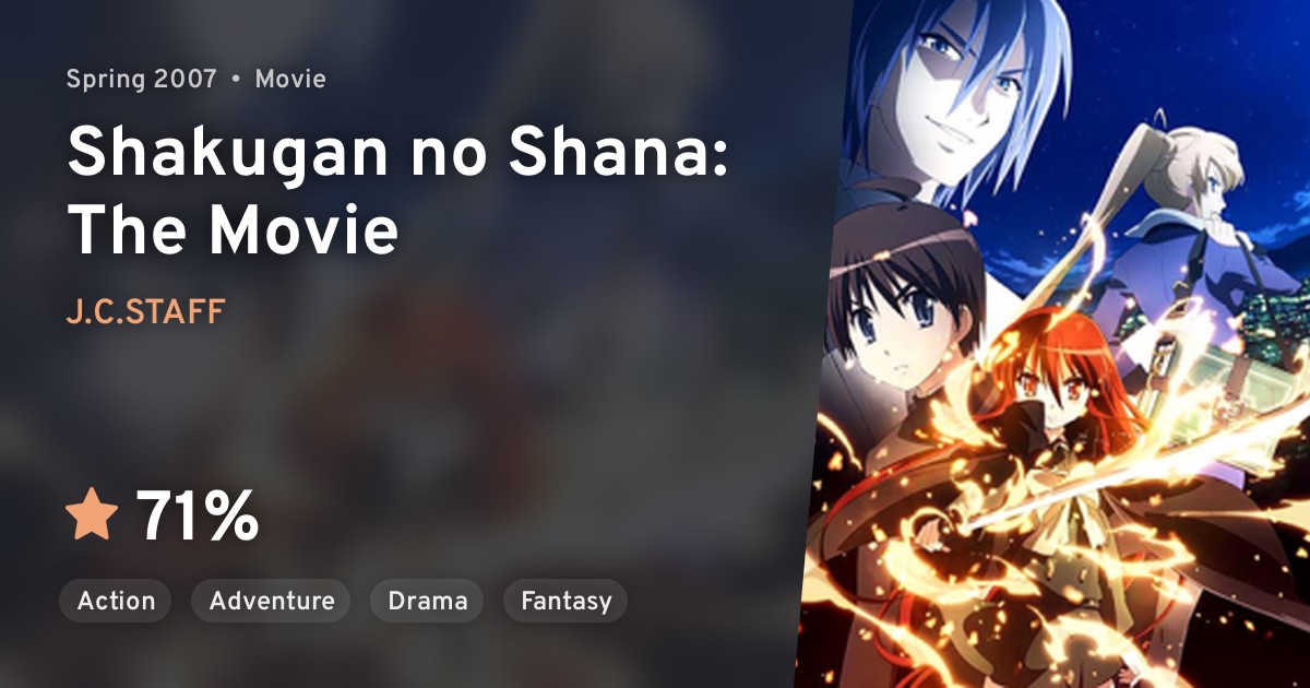 Shakugan no Shana Movie (Shakugan no Shana: The Movie) · AniList
