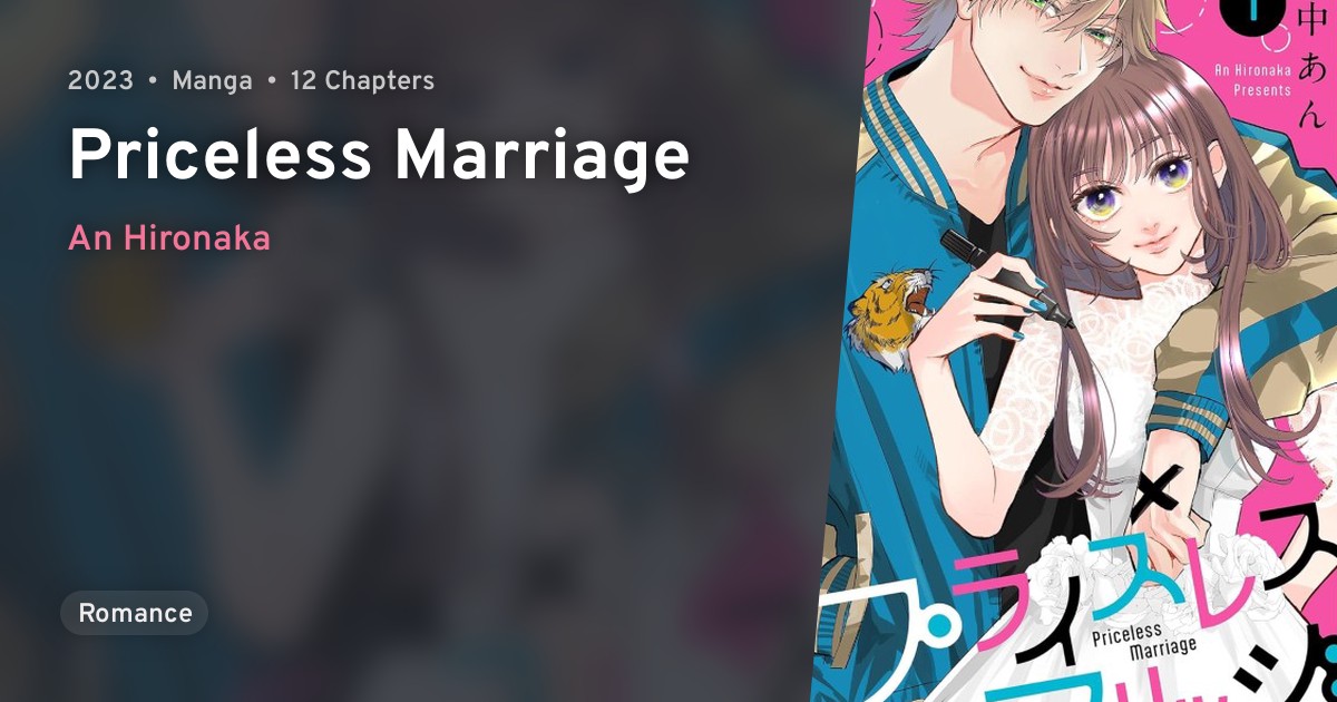 Priceless Marriage · AniList