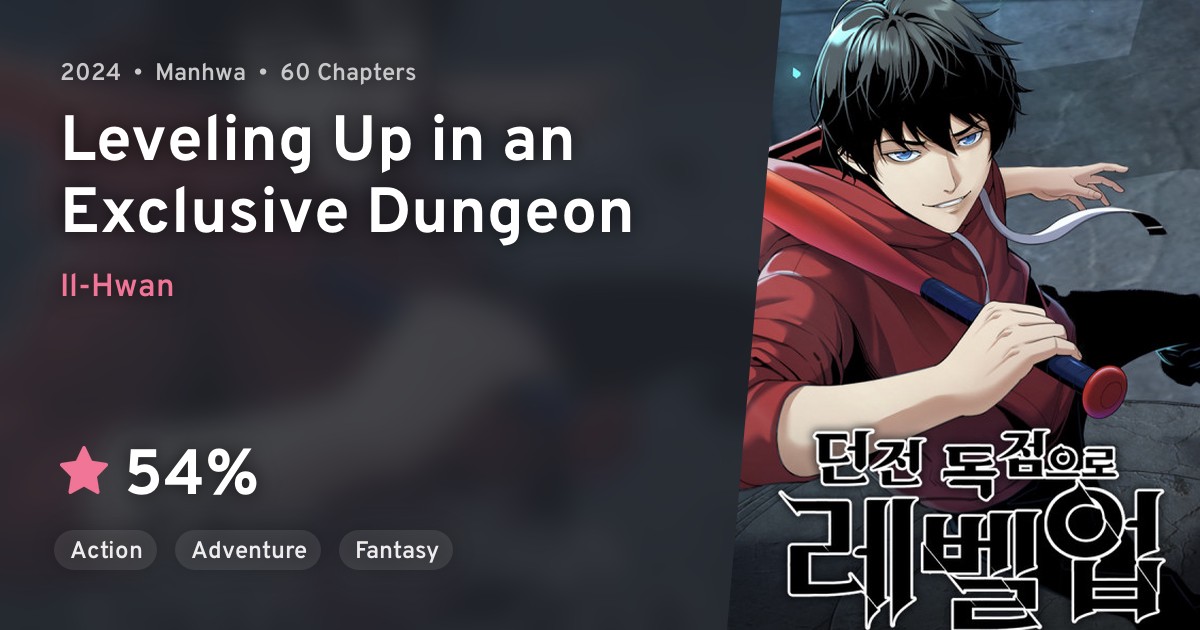 Dungeon Dokjeomeuro Level Up (Leveling Up in an Exclusive Dungeon ...