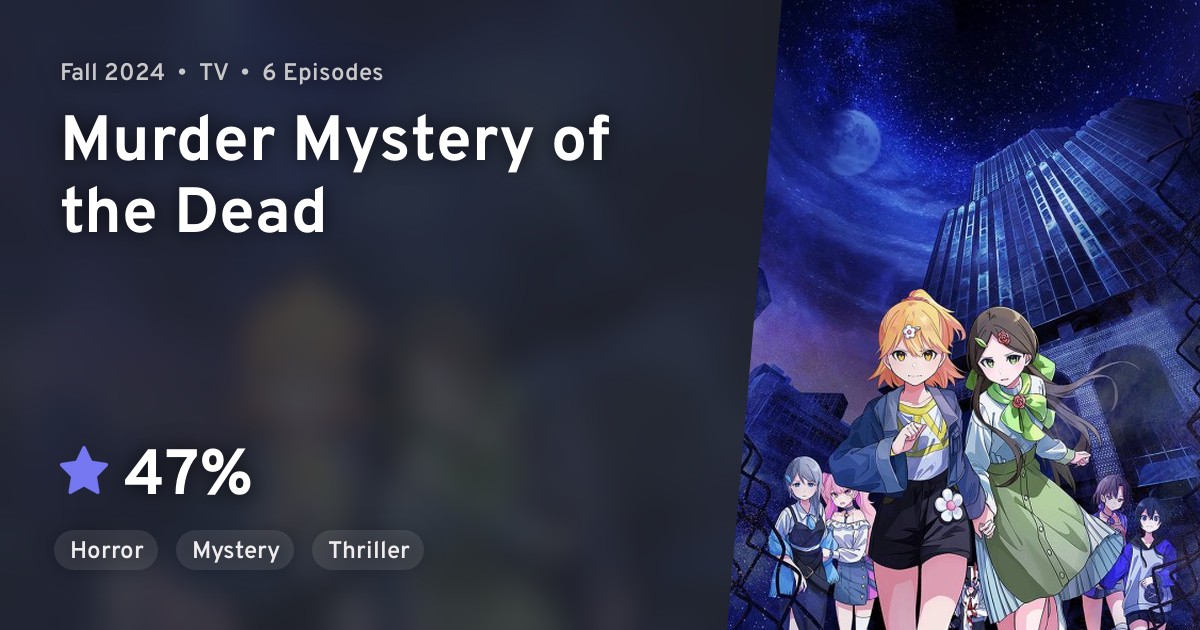 Murder Mystery of the Dead · AniList