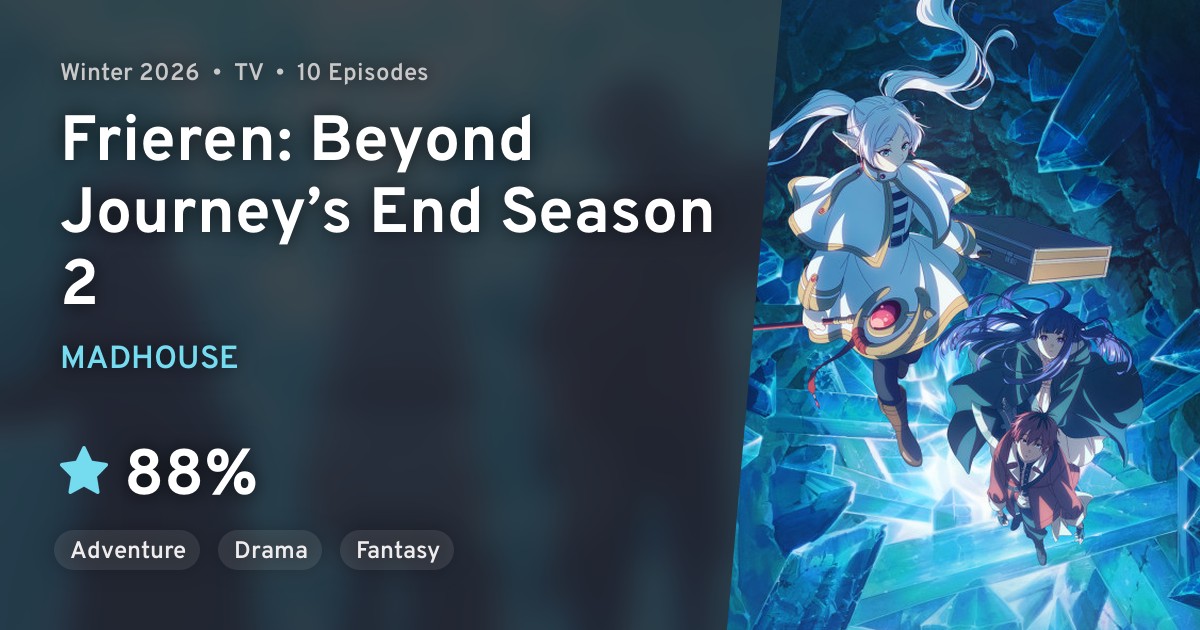 Sousou no Frieren 2nd Season (Frieren: Beyond Journey’s End Season 2 ...