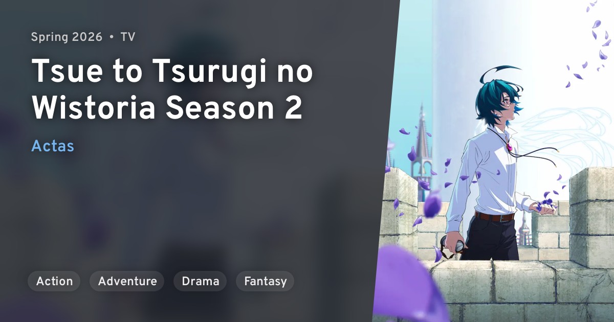 Tsue to Tsurugi no Wistoria Season 2 · AniList
