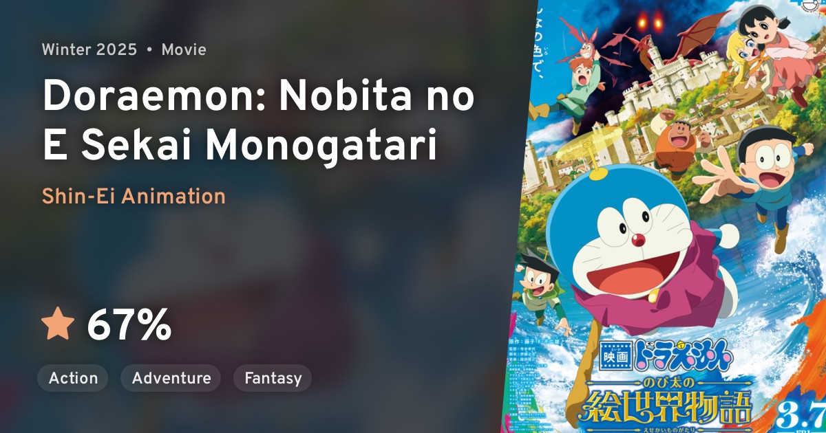 Doraemon: Nobita no E Sekai Monogatari · AniList