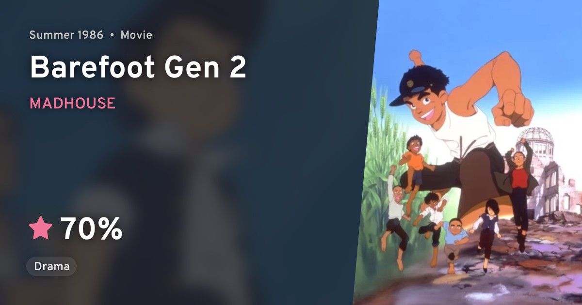 Hadashi no Gen 2 (Barefoot Gen 2) · AniList