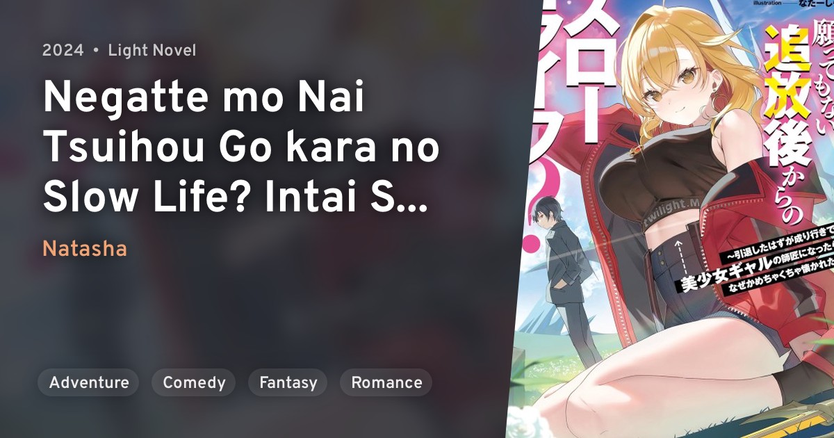 Negatte mo Nai Tsuihou Go kara no Slow Life? Intai Shita Hazu ga ...