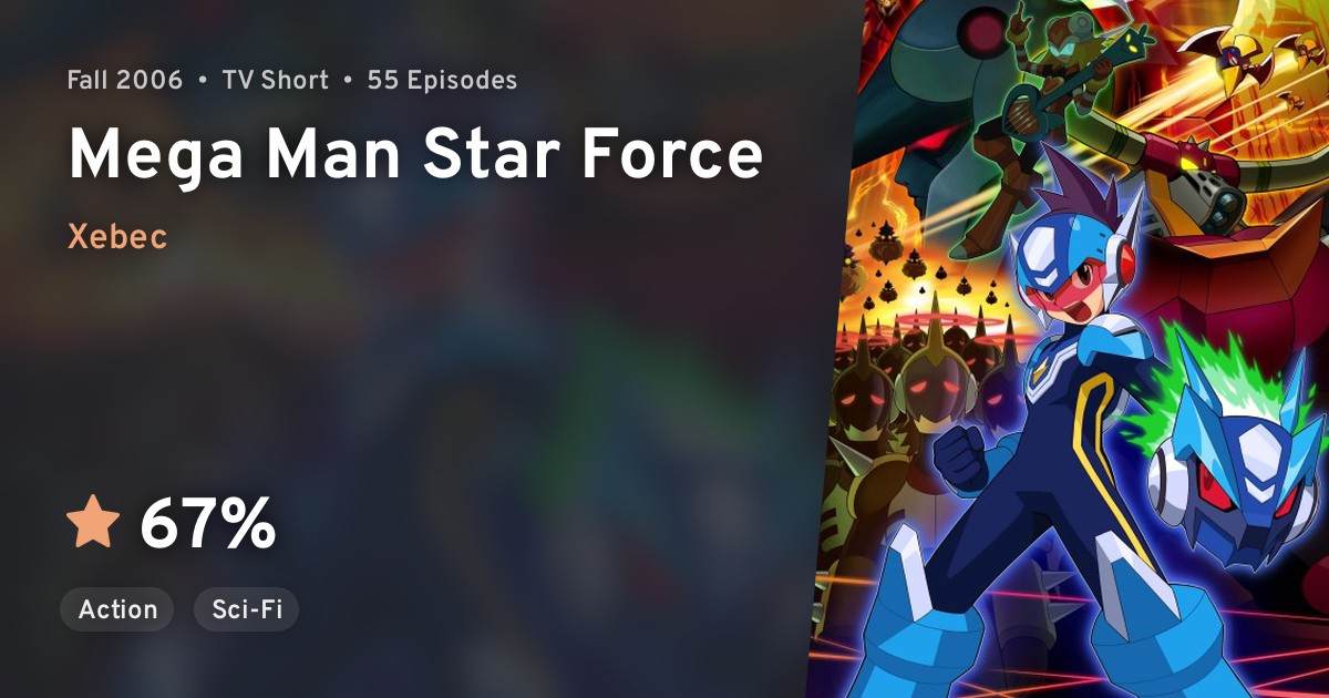Ryuusei no Rockman (Mega Man Star Force) · AniList