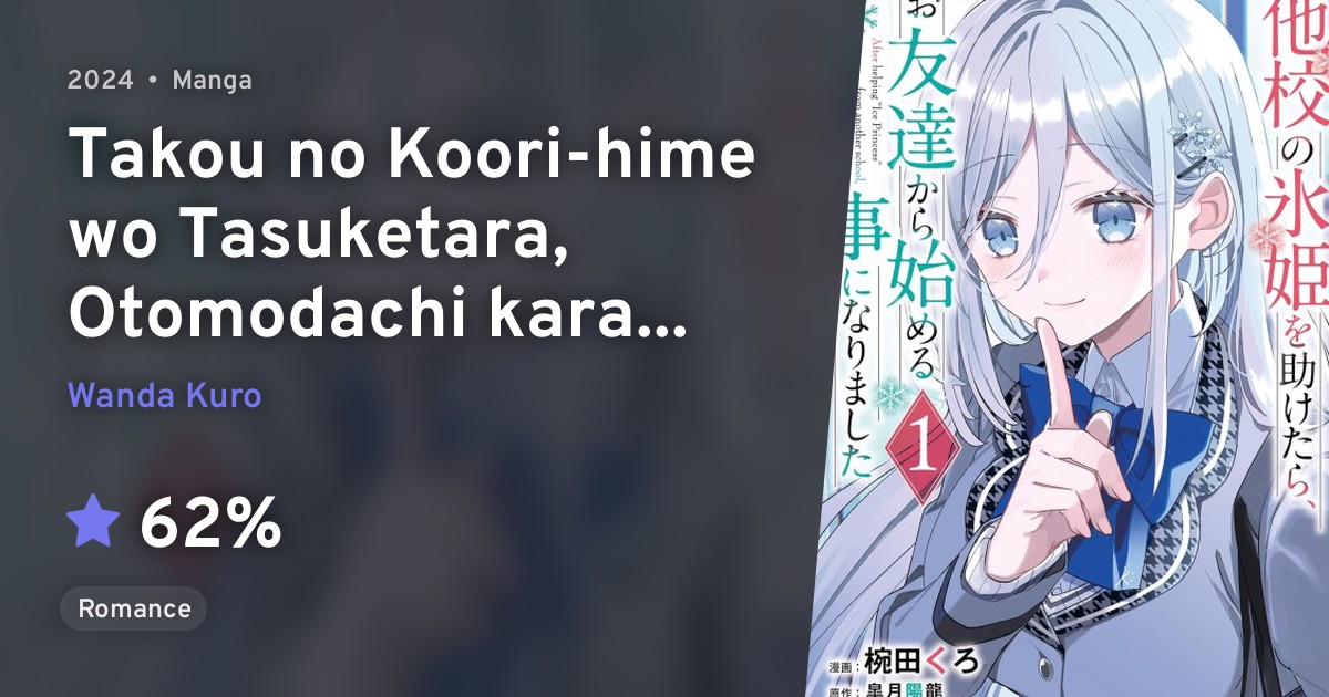 Takou no Koori-hime wo Tasuketara, Otomodachi kara Hajimeru Koto ni Narimashita · AniList