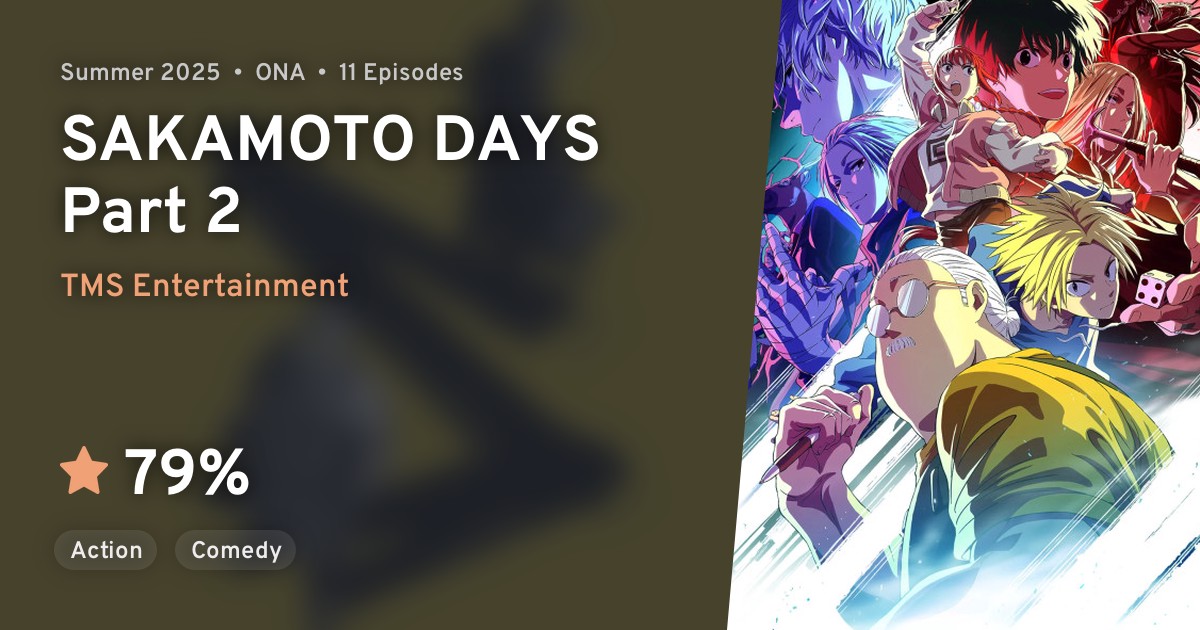 SAKAMOTO DAYS Part 2 · AniList