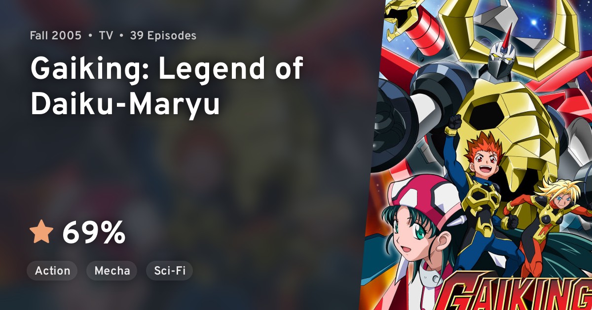 Gaiking: Legend of Daiku-Maryu · AniList
