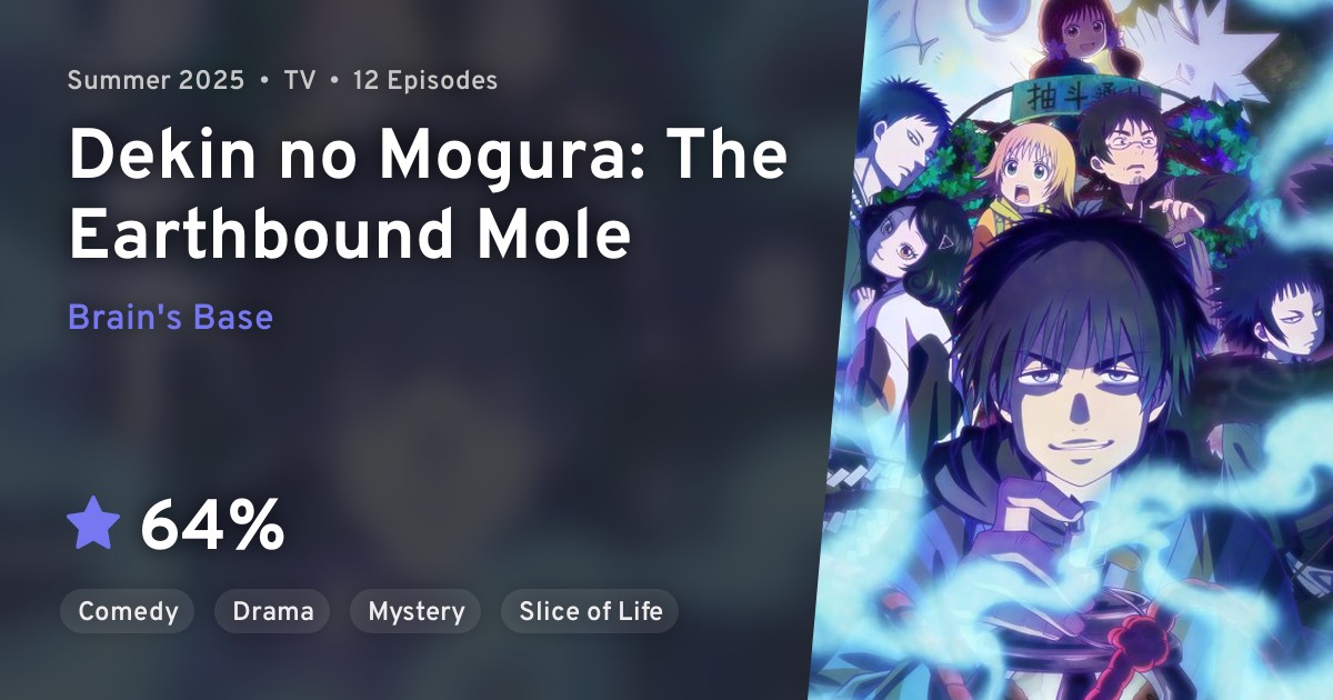 Dekin no Mogura (Dekin no Mogura: The Earthbound Mole) · AniList