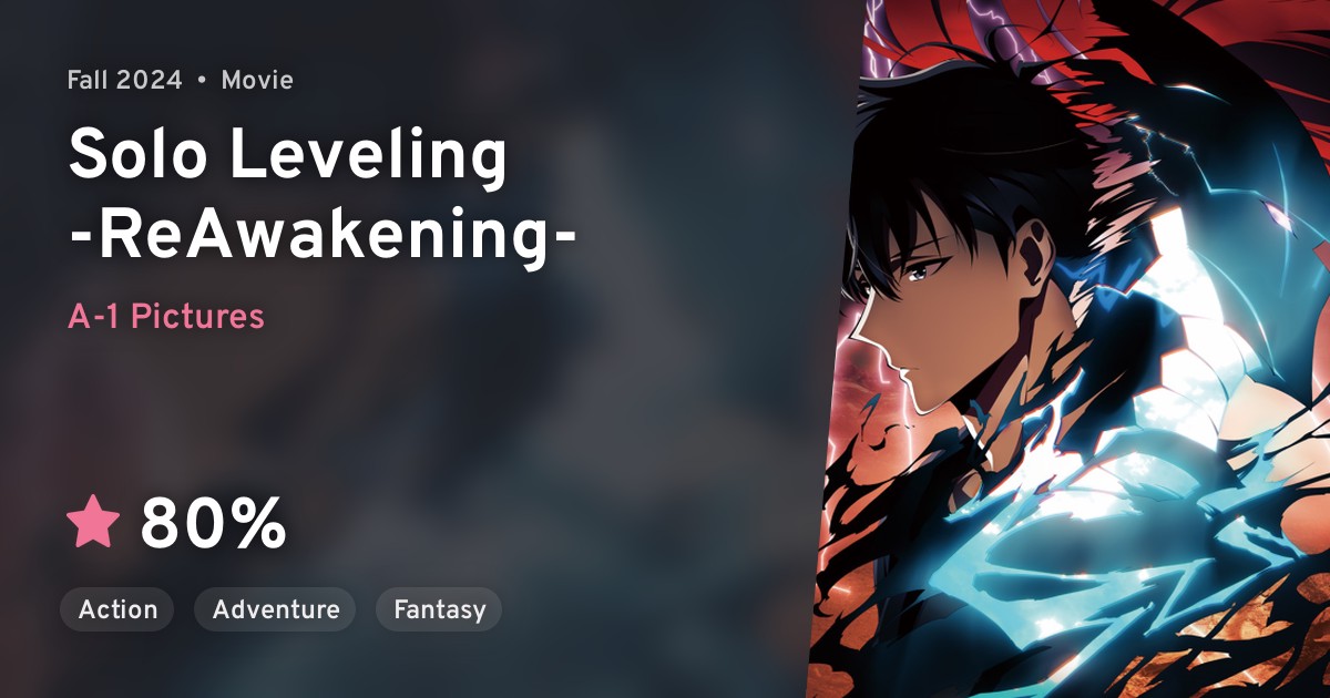 Ore dake Level Up na Ken: ReAwakening (Solo Leveling -ReAwakening ...