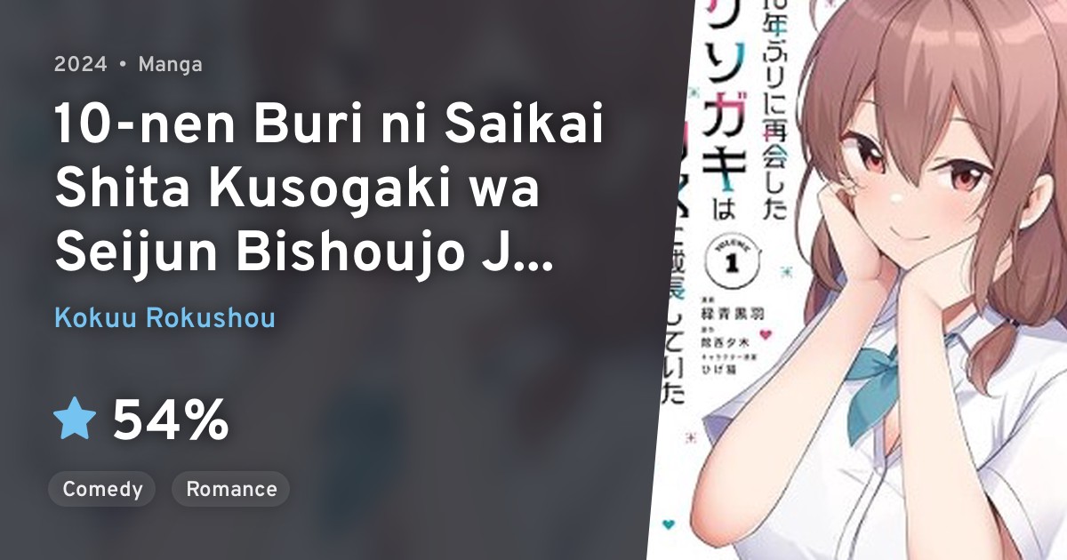 10-nen Buri ni Saikai Shita Kusogaki wa Seijun Bishoujo JK ni Seichoushita Ita · AniList