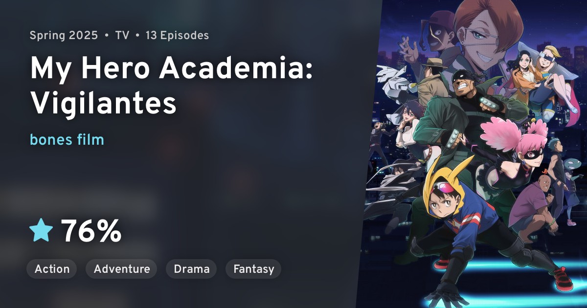 Vigilante: Boku no Hero Academia ILLEGALS (My Hero Academia: Vigilantes ...