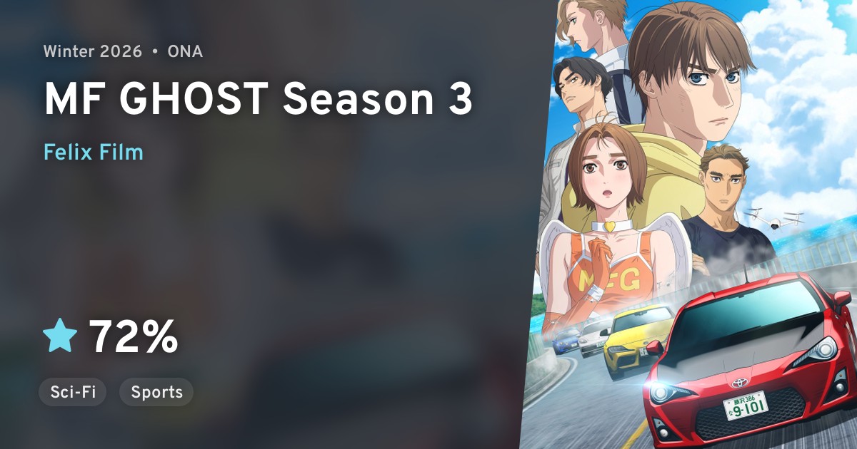 MF Ghost 3rd Season (MF GHOST Season 3) · AniList