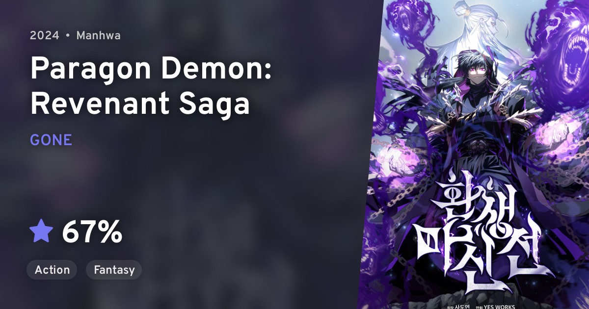 Hwansaengmasinjeon (Paragon Demon: Revenant Saga) · AniList