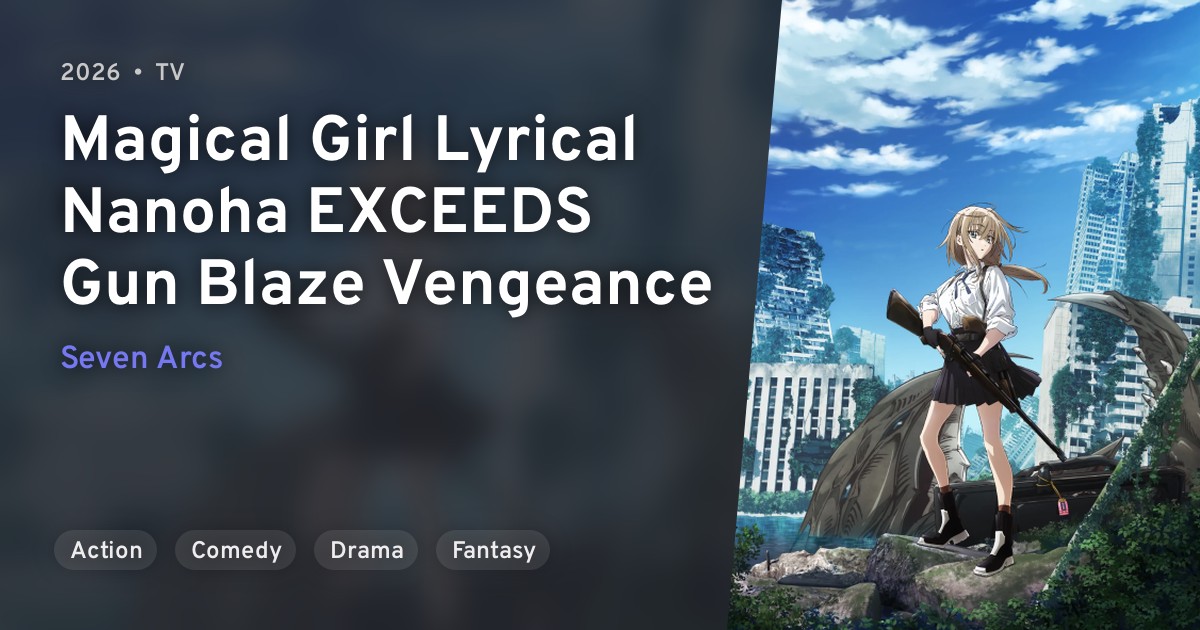 Magical Girl Lyrical Nanoha EXCEEDS Gun Blaze Vengeance · AniList