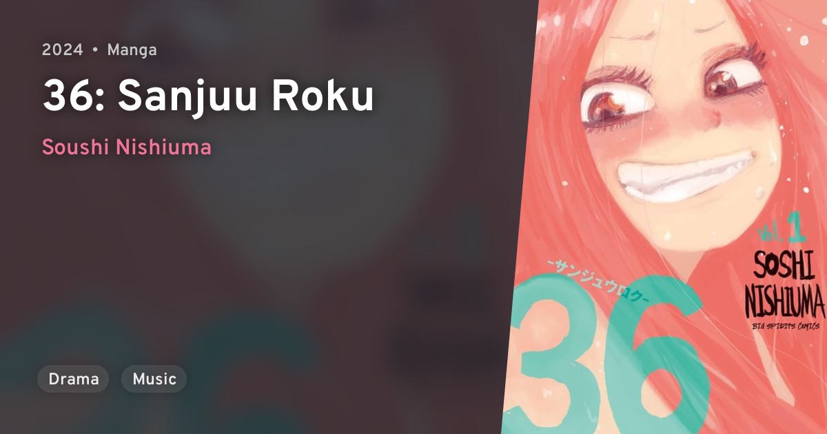 36: Sanjuu Roku · AniList