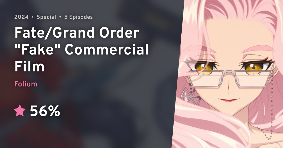 SFBC "Fake" Commercial Film (Fate/Grand Order "Fake" Commercial Film ...