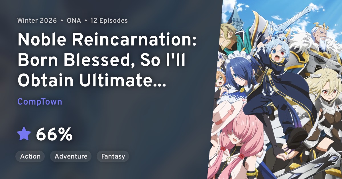 Kizoku Tensei: Megumareta Umare kara Saikyou no Chikara wo Eru (Noble ...