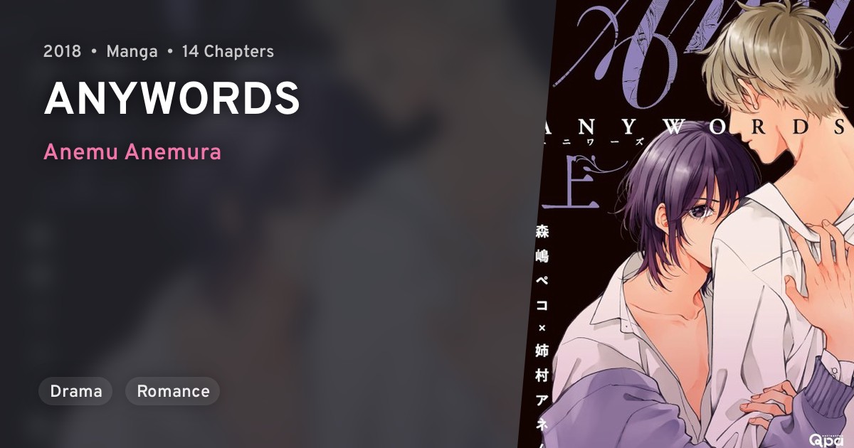 ANYWORDS · AniList