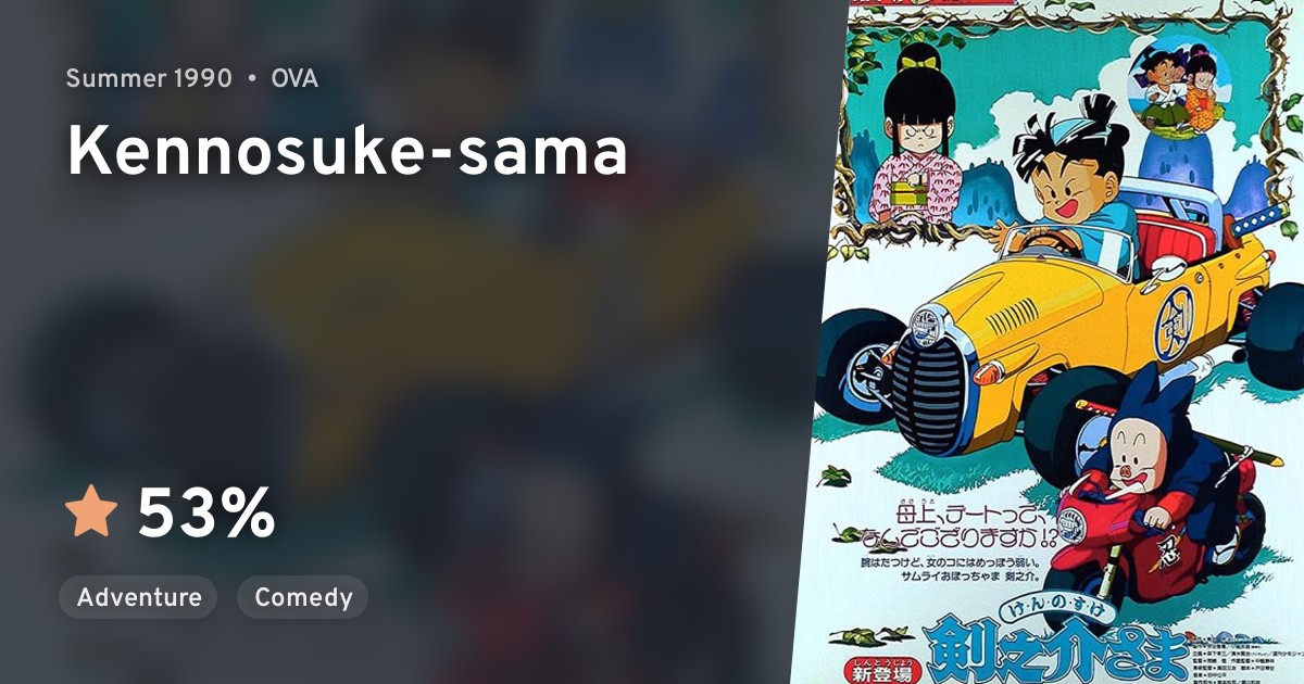 Kennosuke-sama · AniList