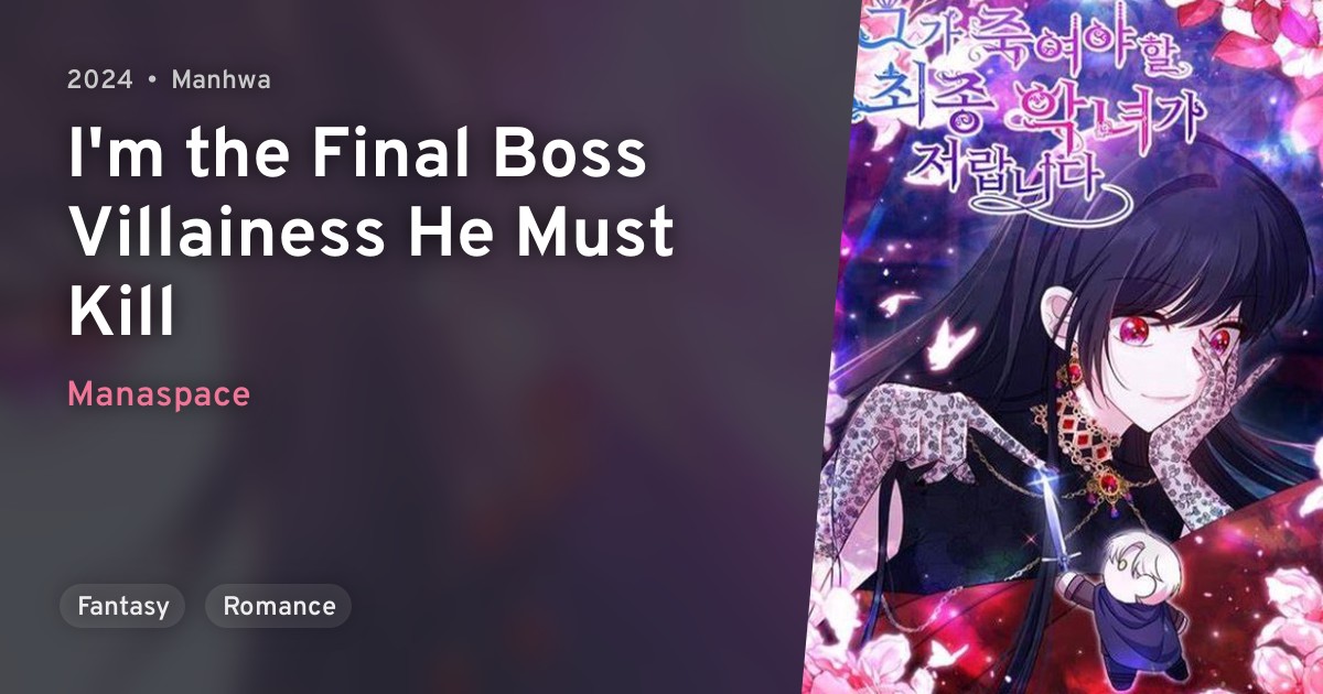 Geuga Jungnyeoya Hal Choejong Angnyeoga Jeoramnida · AniList