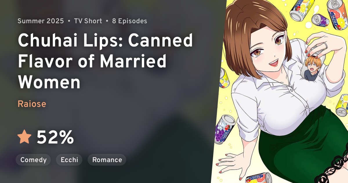 Hitozuma no Kuchibiru wa Kan Chu-Hi no Aji ga Shite · AniList