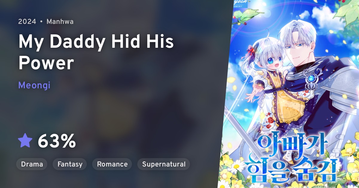 Appaga Himeul Sumgim (My Daddy Hid His Power) · AniList
