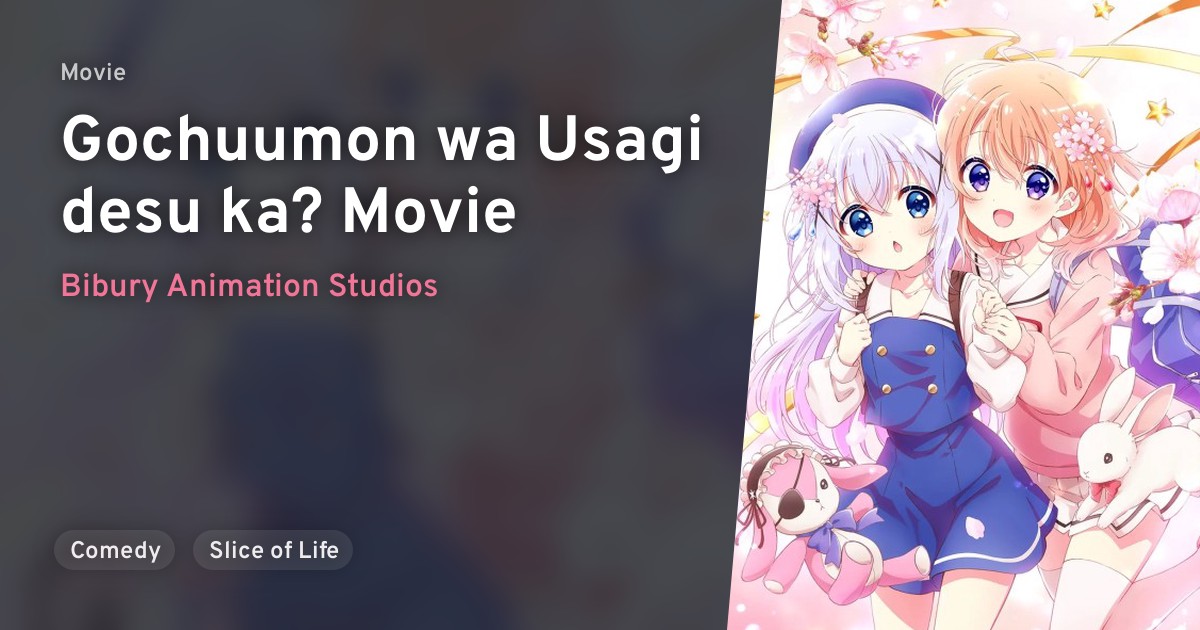 Gochuumon wa Usagi desu ka? (Shinsaku Anime) · AniList