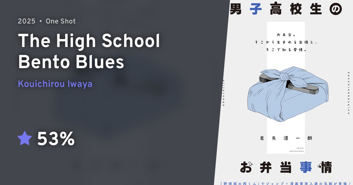 Danshi Koukousei no Obentou Jijou (The High School Bento Blues) · AniList