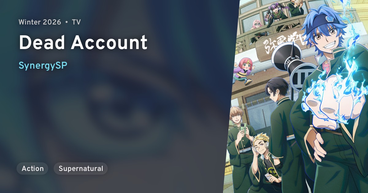 Dead Account · AniList