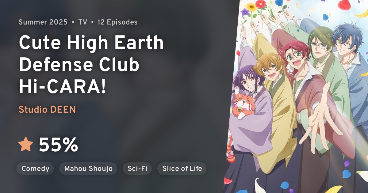 Binan Koukou Chikyuu Bouei-bu Haikara! (Cute High Earth Defense Club Hi-CARA!) · AniList