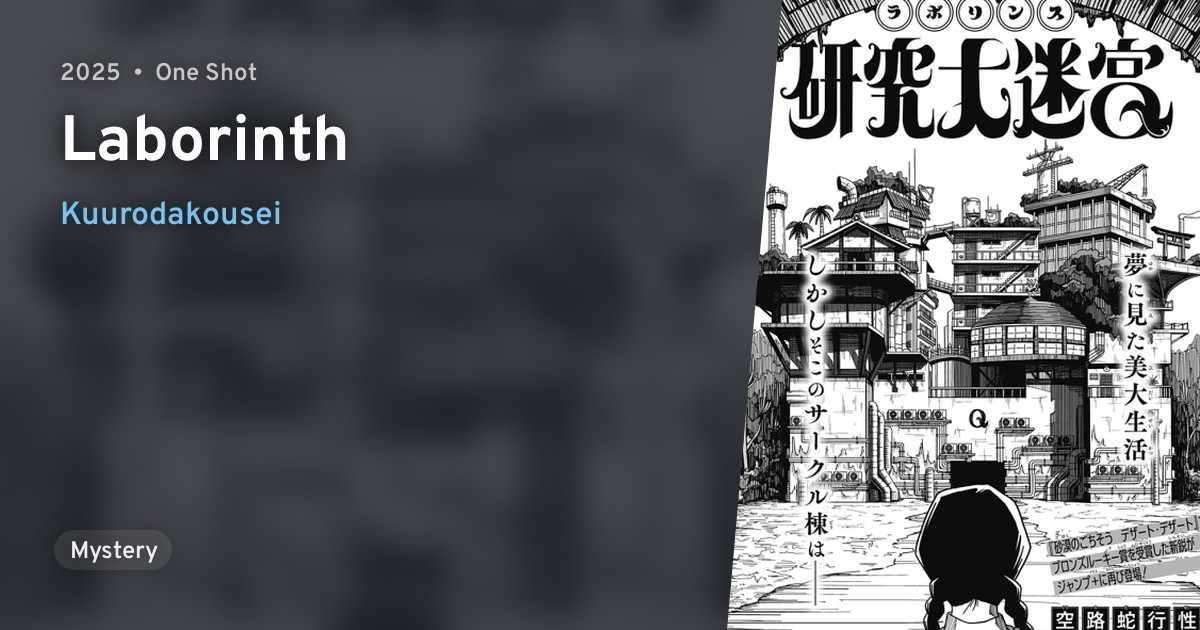 Kenkyuu Daimeikyuu Laborinth (Laborinth) · AniList