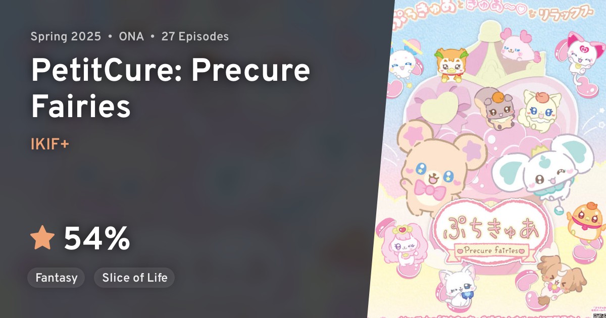 PetitCure: Precure Fairies · AniList