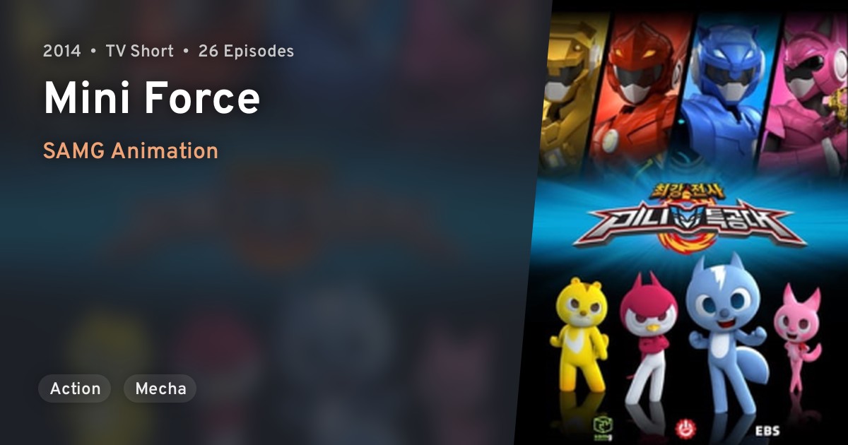 Choegangjeonsa Mini Teukgongdae (Mini Force) · AniList